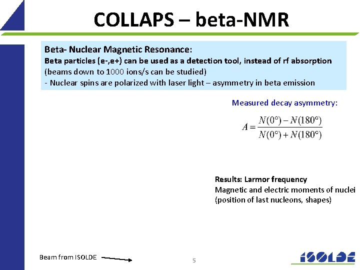Laser spectroscopy and betaNMR for nuclear physics and
