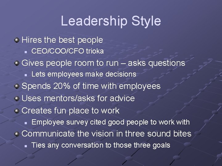 Executive Interview Mark Vadon CEO Blue Nile Marty