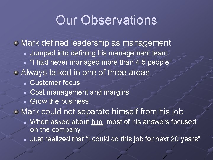 Executive Interview Mark Vadon CEO Blue Nile Marty