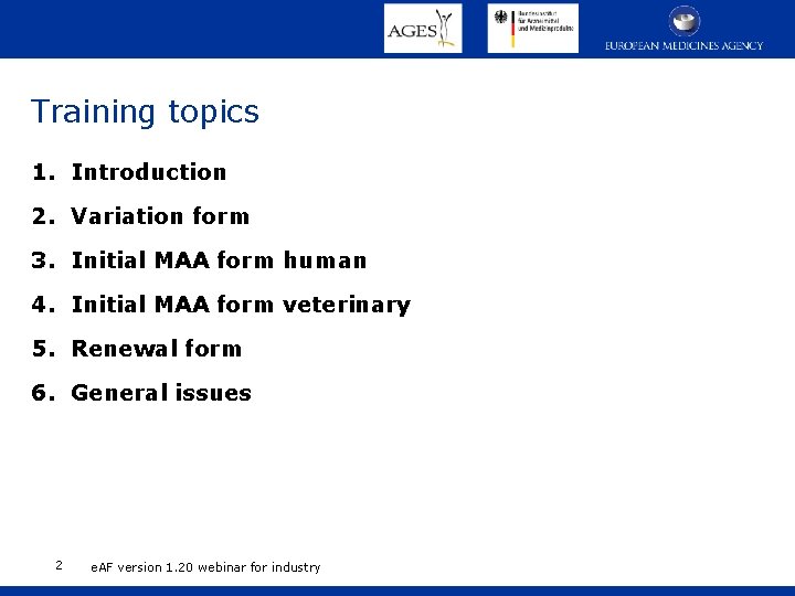 How to complete an e AF based on