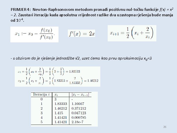 MATEMATIKE METODE U KEMIJI 2 1 Priblini i