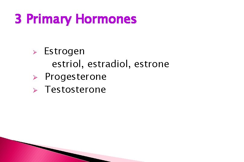 Menopause Mania Your Hormones Your Options Hormones Options