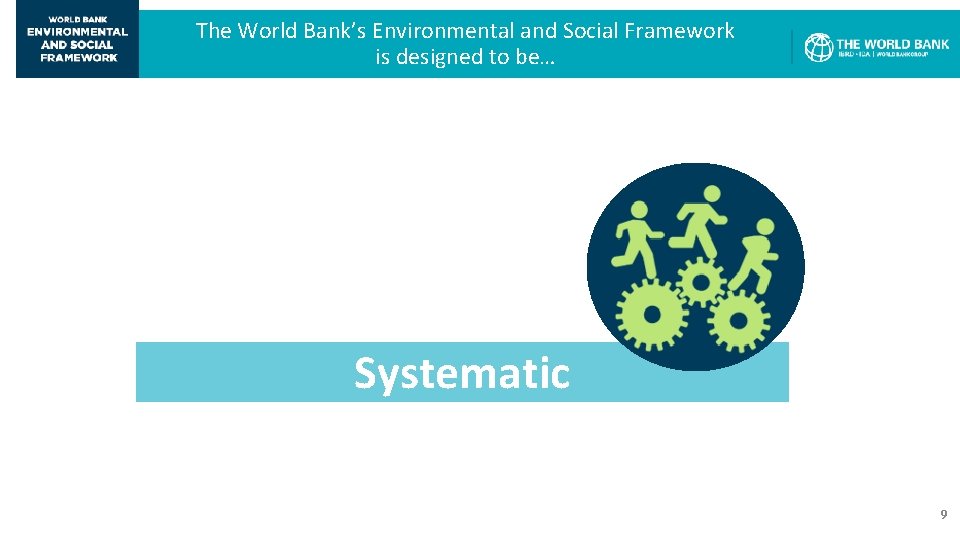 Going beyond do no harm THE WORLD BANKS