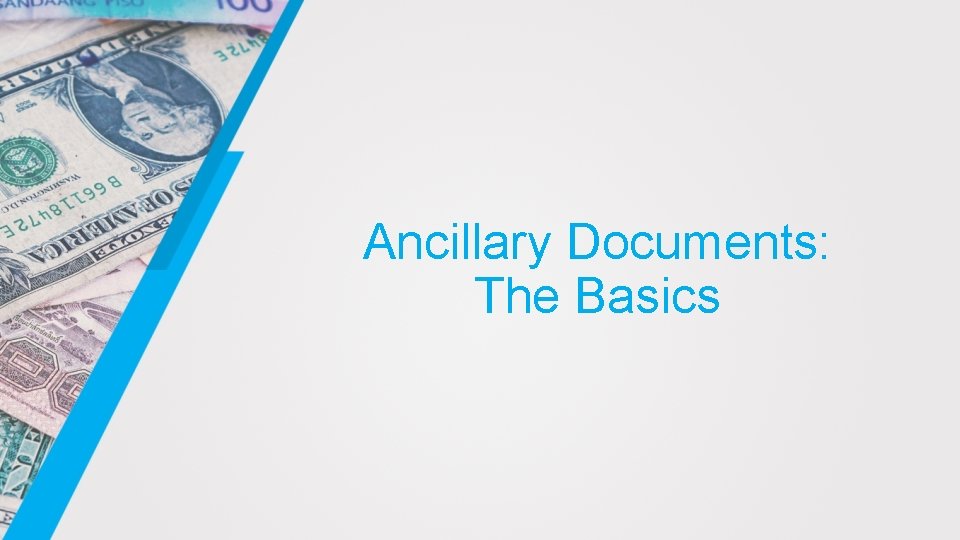 Ancillary Documents The Basics Lesson Summary This lesson