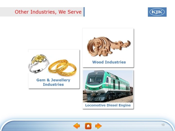 1 Management Desk 2 KJK Polydiamonds 3 Products