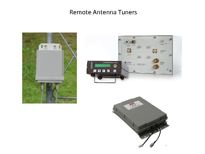 Antenna Tuners Do Not Tune Antennas Hap Griffin