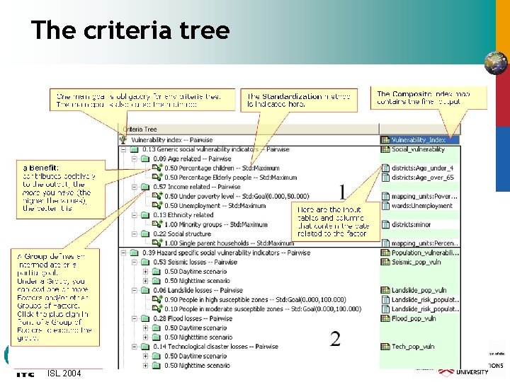 Spatial Multi Criteria Evaluation for Vulnerability Assessment Cees