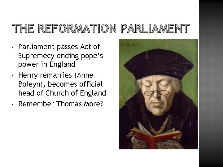 Martin Luthers protest over abuses in the Catholic
