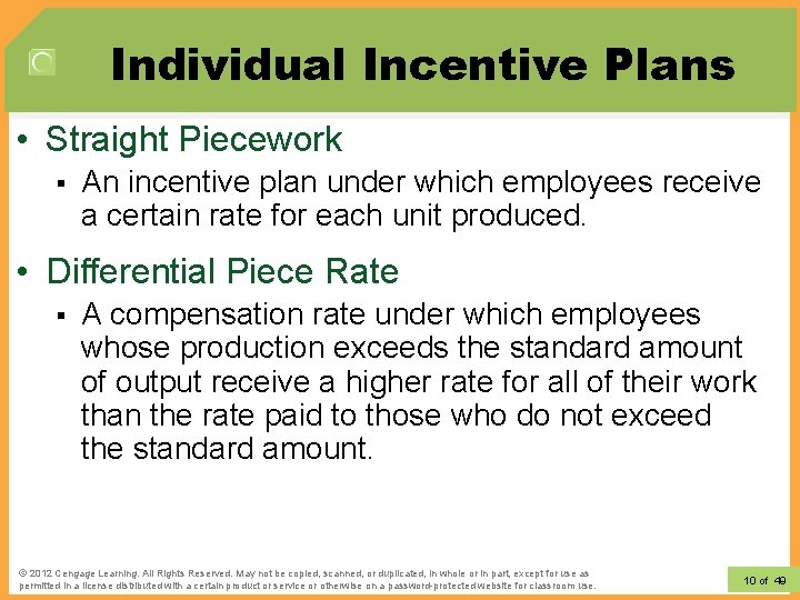 PayforPerformance Incentive Rewards The Challenges of Human Resources