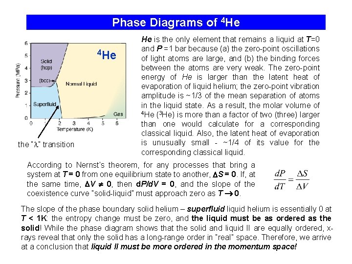 Lecture 14 Phases of Pure Substances Ch 5