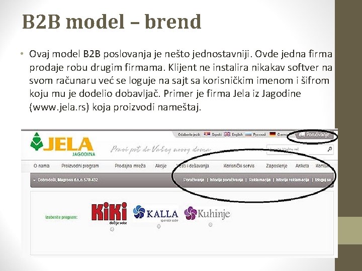 Oblici elektronskog poslovanja EDI B 2 B model