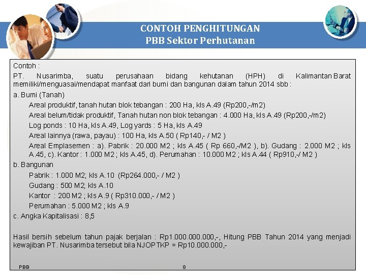 Latihan Penghitungan PBB P 2 dan P 3