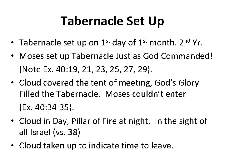 The Tabernacle Gods Dwelling Place among the Israelites