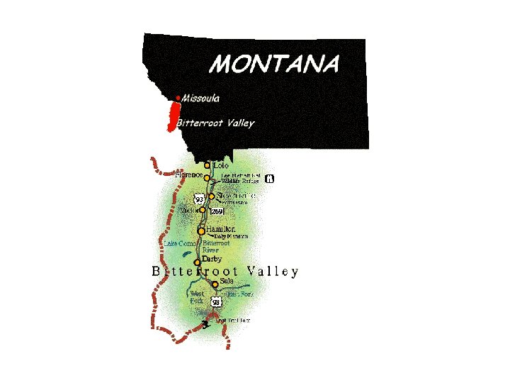 Bitterroot Valley Montana Water quantity and quality issues