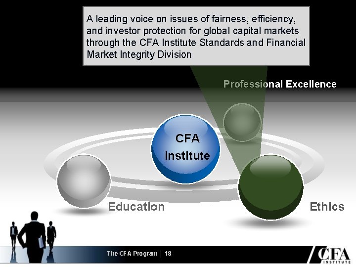 The CFA Program The CFA Society of Cyprus
