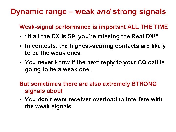 Get the Best from your Masthead Preamp Ian