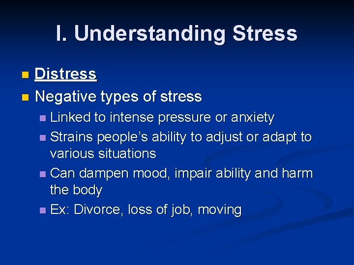 Chapter 3 Stress and Health Psychology Chapter 3