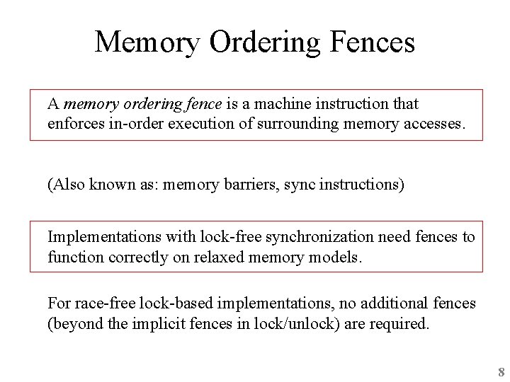 Memory Model Sensitive Analysis of Concurrent Data Types