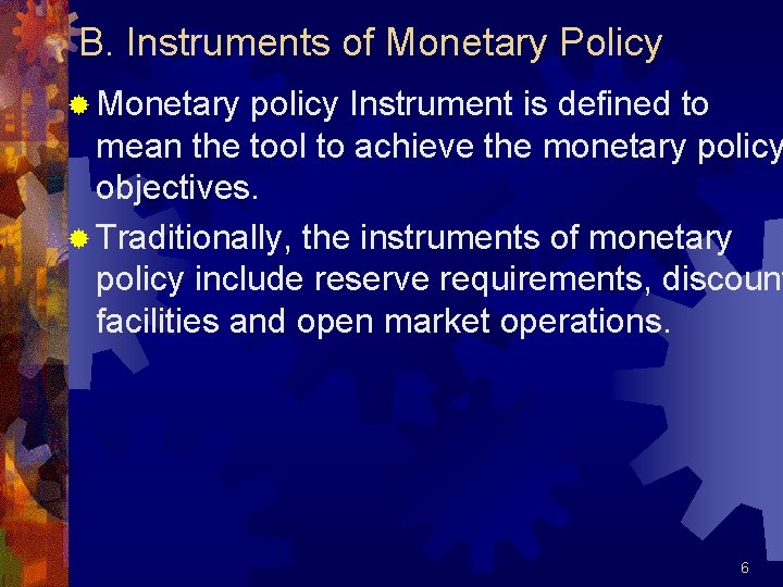 Topic 1 Central Banking Law 1 Core purposes