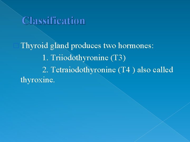 ENDOCRINOLOGY THYROID HORMONE 3 rd YEAR BSc BIOCHEMISTRY
