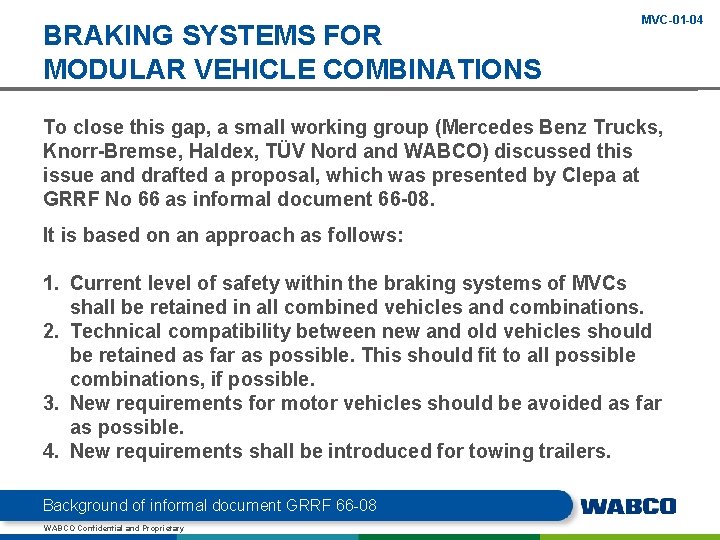 MVC01 04 BRAKE SYSTEMS IN MODULAR VEHICLE COMBINATIONS