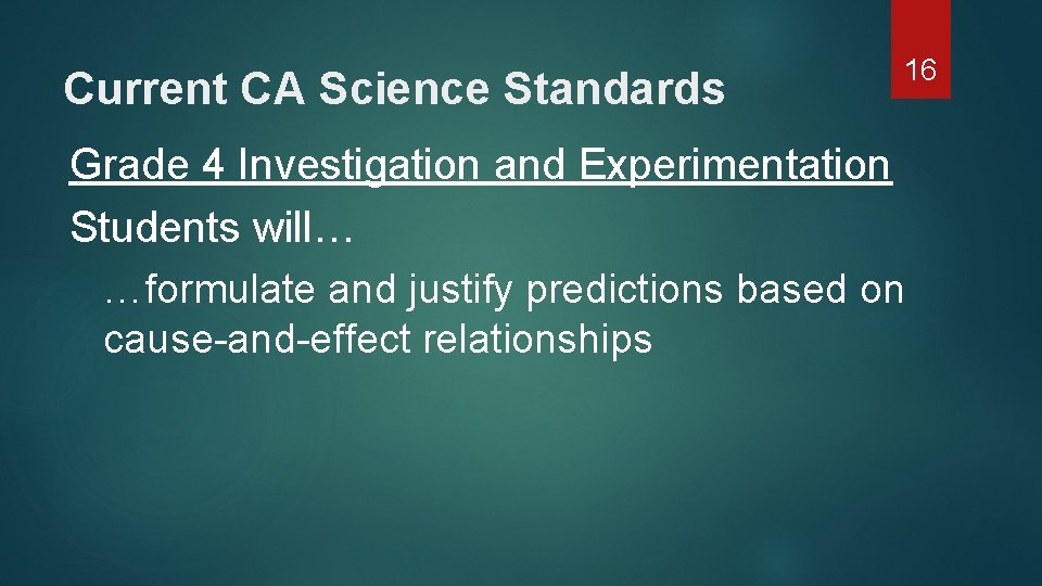 An Introduction to the Next Generation Science Standards