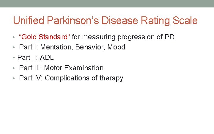 PARKINSONS DISEASE Chapter 18 Physical Rehabilitation Prepared by