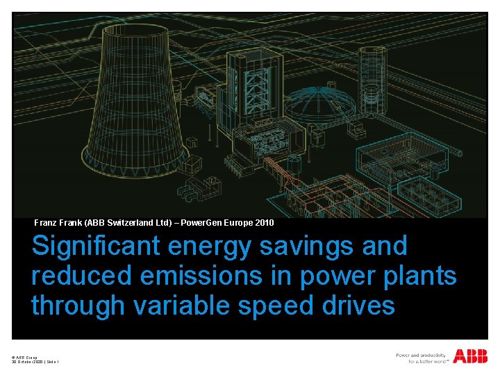 Franz Frank ABB Switzerland Ltd Power Gen Europe