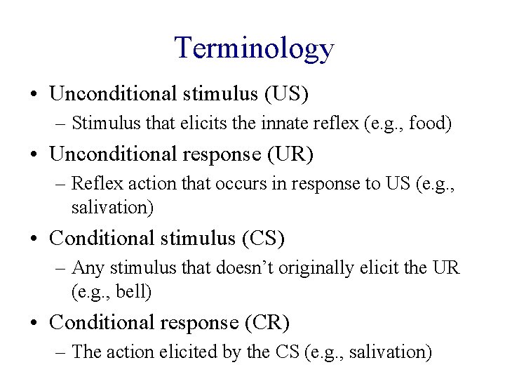 Chapter 3 Classical Conditioning Ivan Petrovich Pavlov 1849