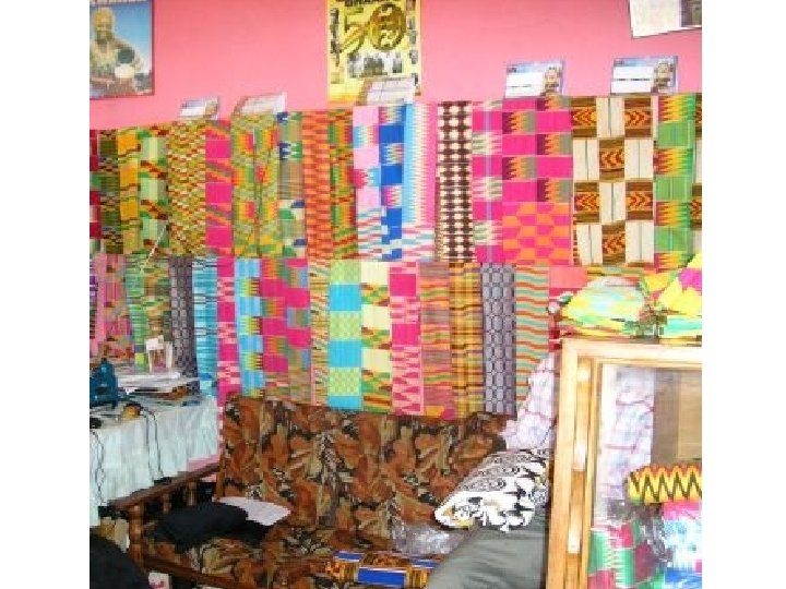 Kente Cloth Kente cloth is traditional material from