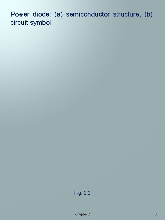 Chapter 2 Semiconductor Power Switches Introduction to Modern