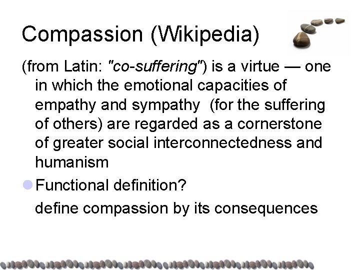 Neuroscience compassion and the heart of Acceptance and