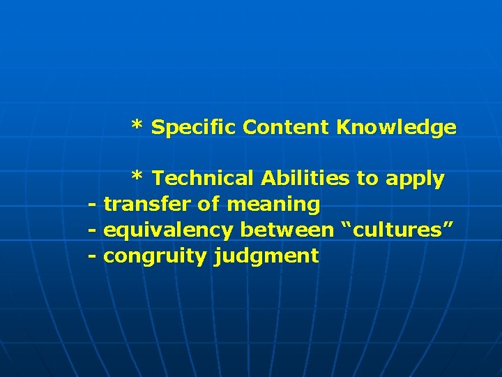 TRANSLATION GUIDELINES Under ILRSTANAG 6001 Ed 4 James