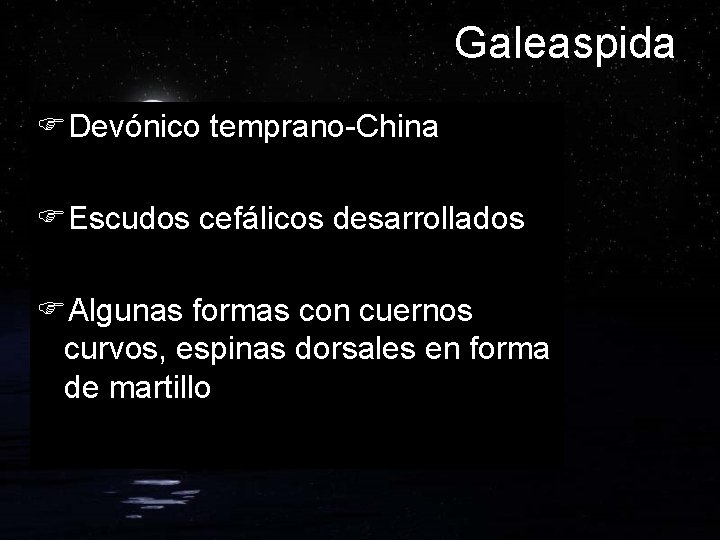 PECES II FORMAS ORIGINADAS EN EL PALEOZOICO FSurgen