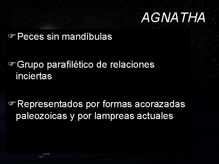 PECES II FORMAS ORIGINADAS EN EL PALEOZOICO FSurgen