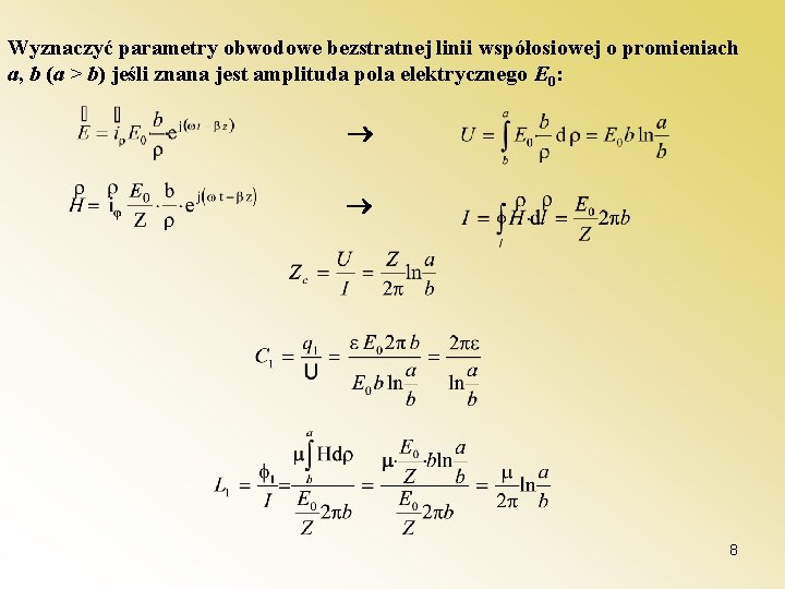 PROWADNICE FALOWE TEM Rodzaje fal przyjto kierunek rozchodzenia