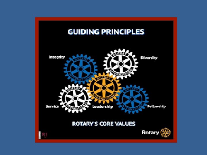 This is Rotary RI Rotary 101 by Joyce