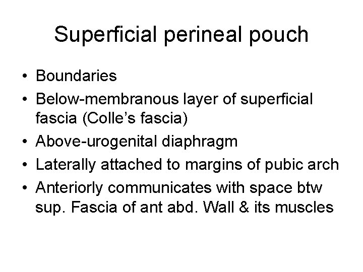 Anatomy of the female perineum and perineal pouches
