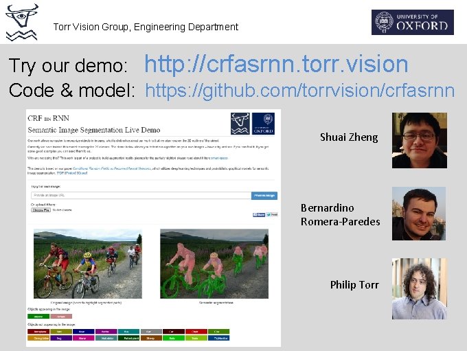 Torr Vision Group Engineering Department Try our demo