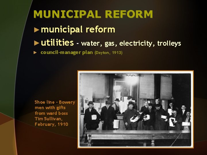 PROGRESSIVE ERA 1890 s1920 ESSENTIAL QUESTIONS Who were