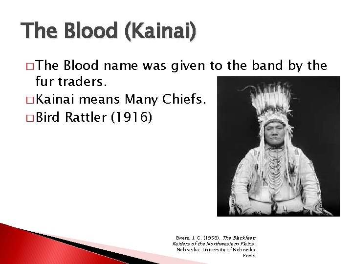 The Blackfeet Tribe Nisitapi The Real People Who