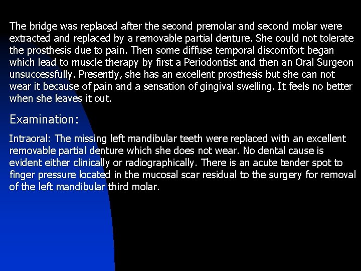 Endodontic Pain or TMD Differential Diagnosis Gary D