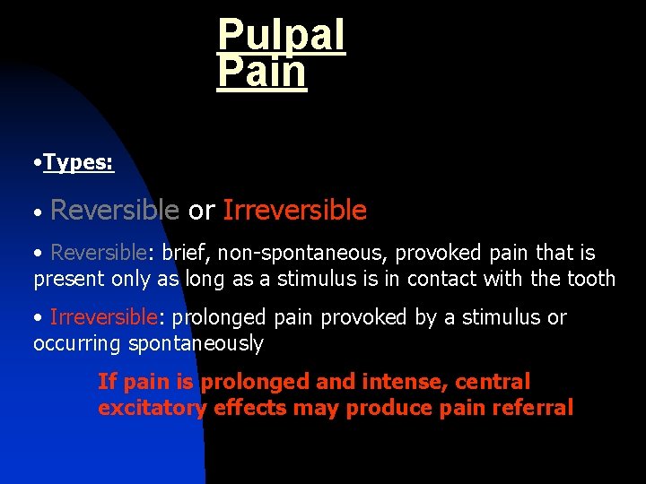 Endodontic Pain or TMD Differential Diagnosis Gary D