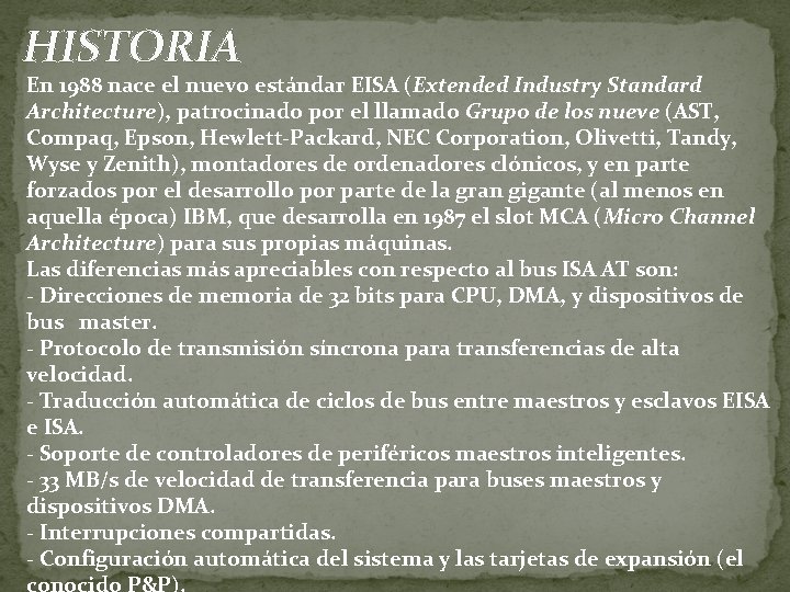 ARQUITECTURA DE COMPUTADORES TARJETAS Y RANURAS DE EXPANSION