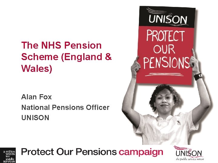 The NHS Pension Scheme England Wales Alan Fox