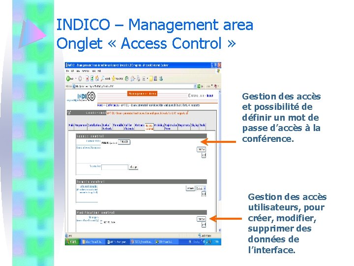 Prsentation de loutil INDICO Indico est loutil Cern