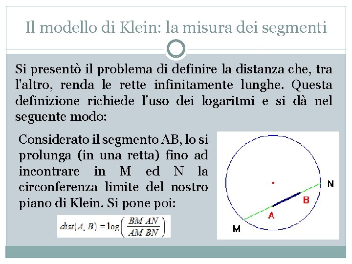 Geometrie non euclidee la geometria iperbolica LUDOVICA DE