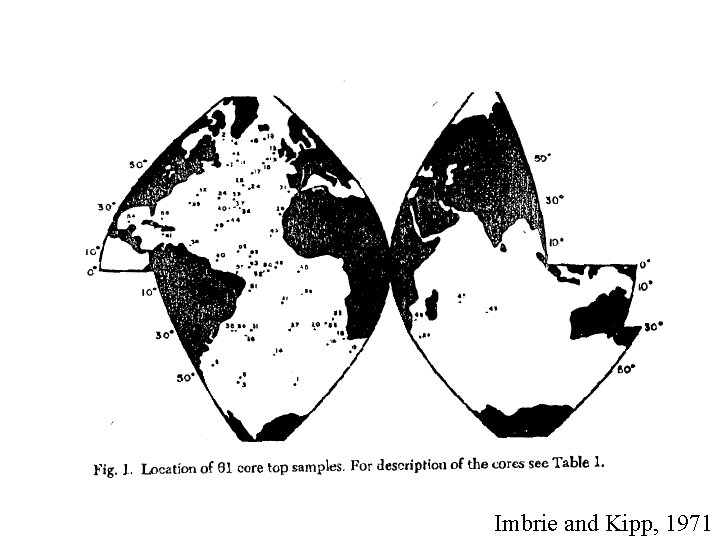 PALEOTHERMOMETRY PALEOTHERMOMETRY What is it Determining past ocean