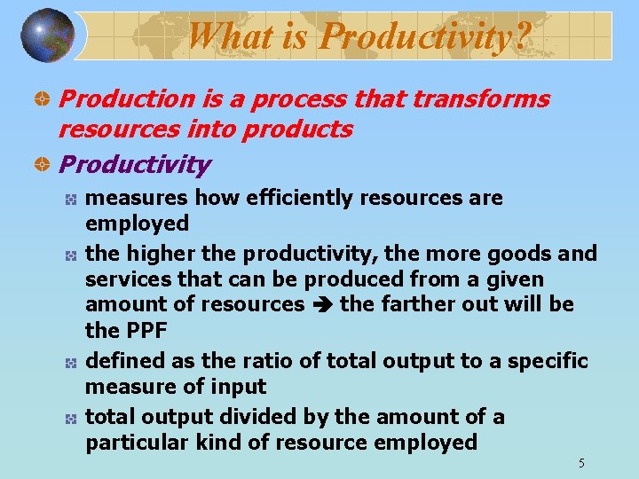 Productivity and Growth CHAPTER 21 2003 SouthWesternThomson Learning