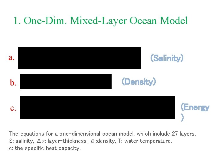 Paper Review OneDimensional Sea Ice Ocean Model Applied